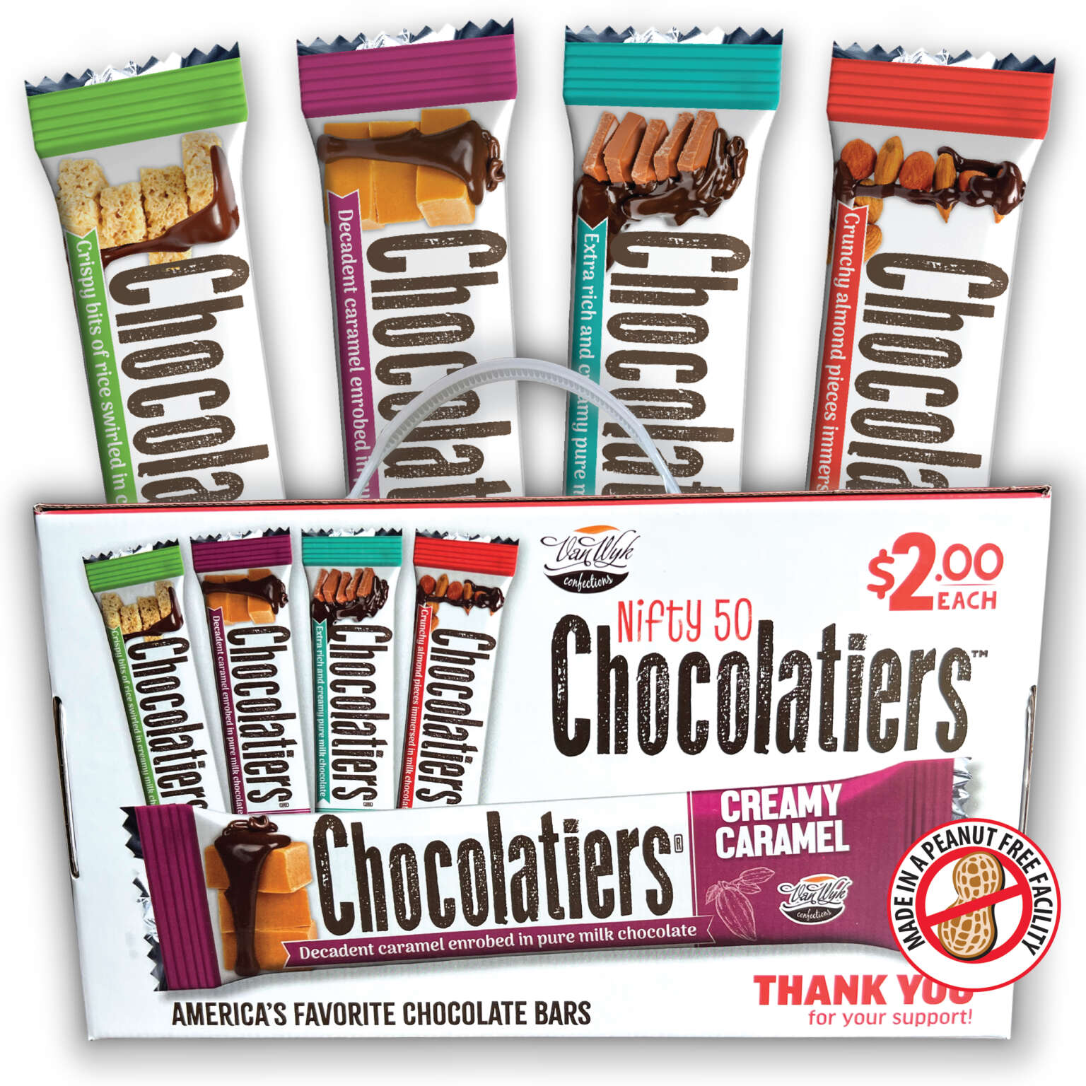 One Dollar Bar Candy Bar Fundraiser | Van Wyk Confections